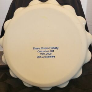 Accents | Vintage Three Rivers Pottery 25th Anniversary Spongeware Fish ...